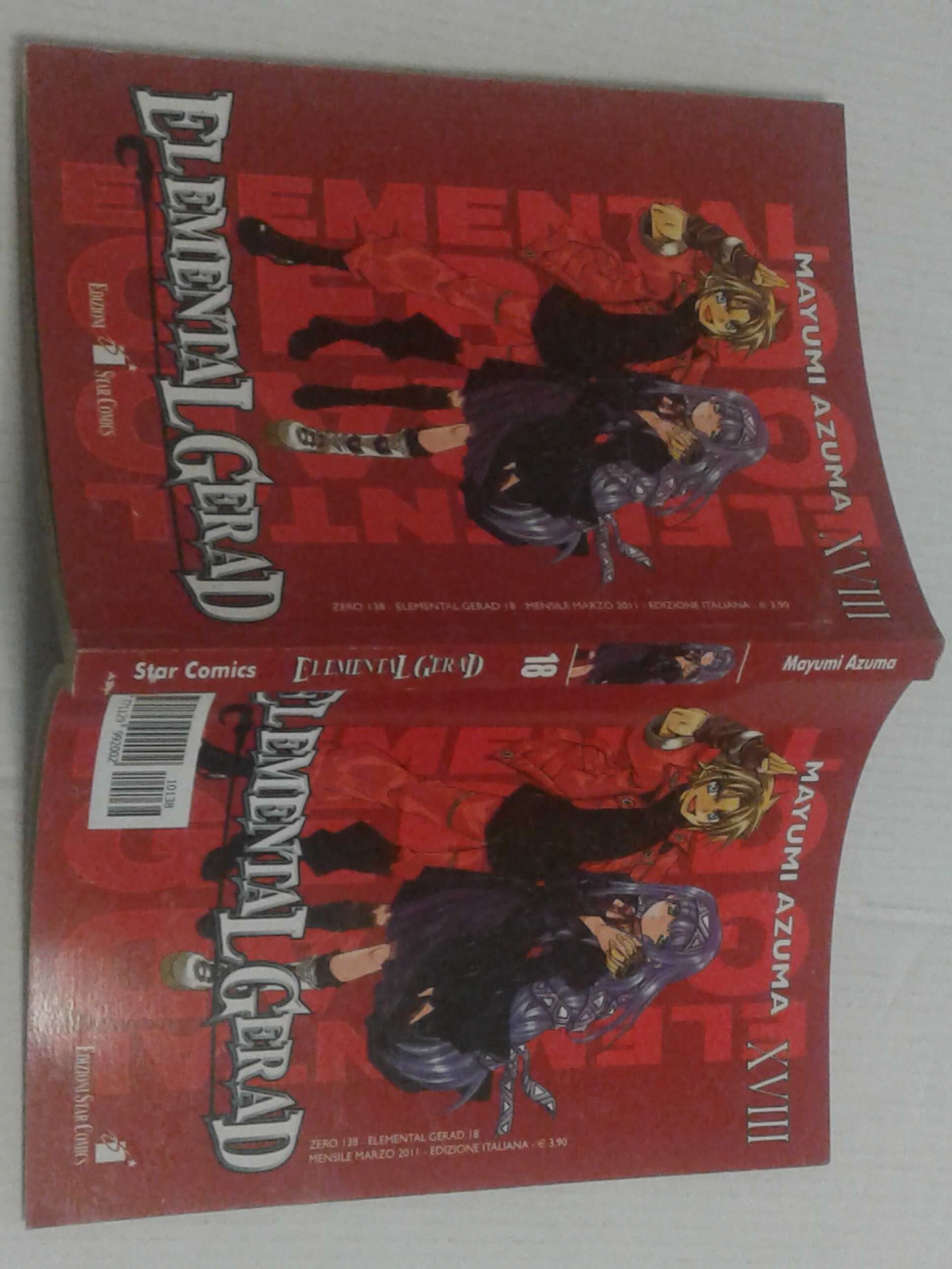 ELEMENTAL GERAD- N° 18- DI:MAYUMI AZUMA- MANGA STAR COMICS - Fumetti in ...