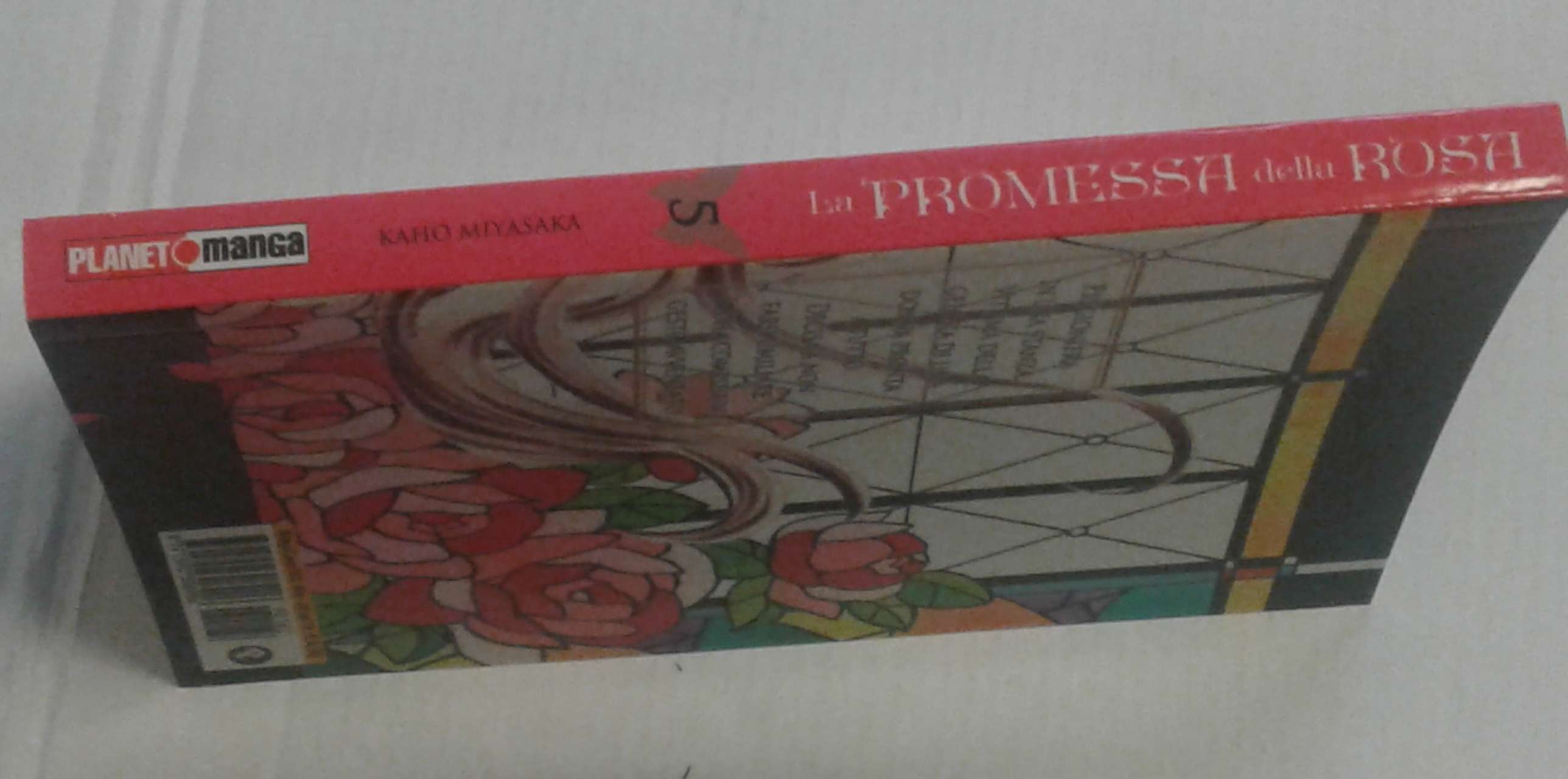 LA PROMESSA DELLA ROSA- N° 5-in 1° EDIZIONE- DI: KAHO MIYASAKA- MANGA ...