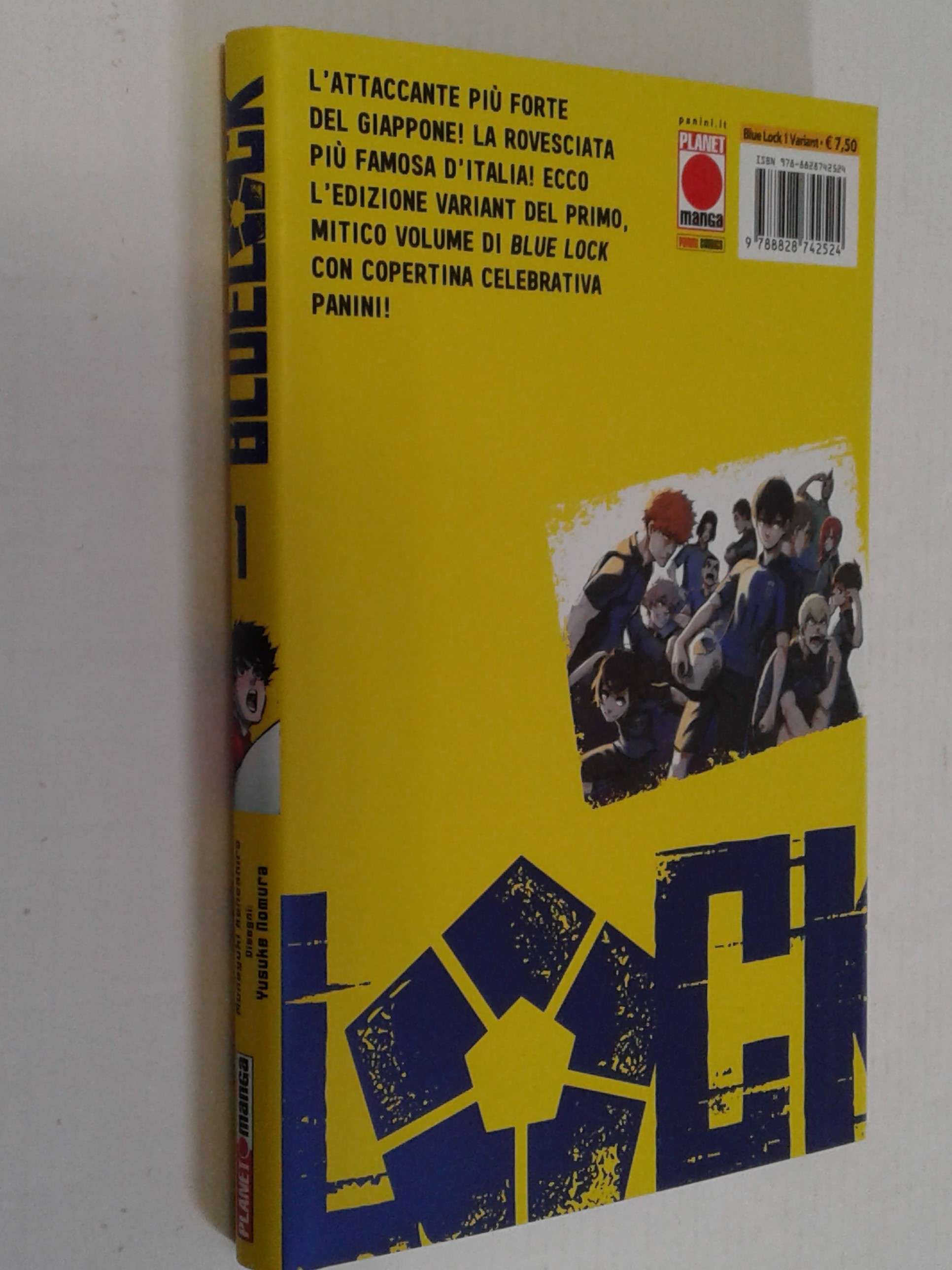 BLUE LOCK- N° 1- variant cover- DI: MUNEYUKI KANESHIRO- MANGA PANINI ...