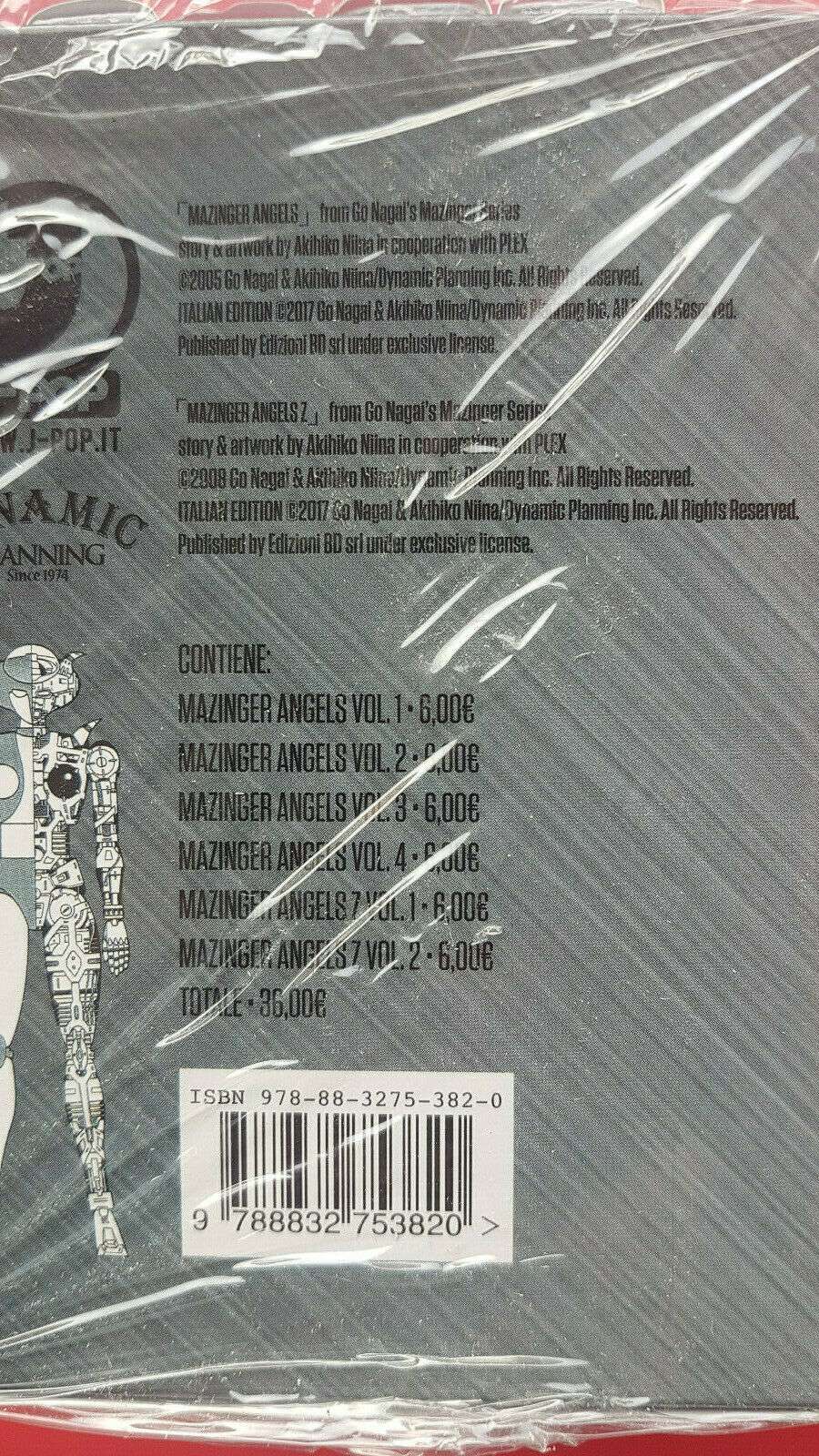 MAZINGER ANGELS- CON DUE SERIE COMPLETE 1/6- cofanetto- DI:GO NAGAI ...