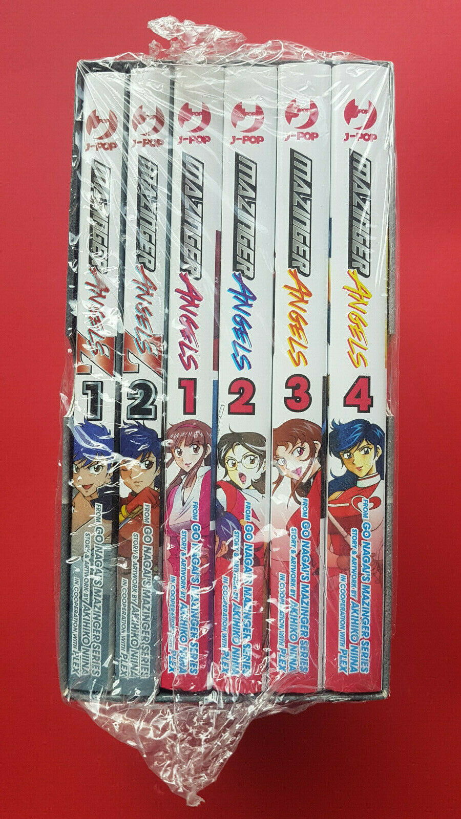 MAZINGER ANGELS- CON DUE SERIE COMPLETE 1/6- cofanetto- DI:GO NAGAI ...