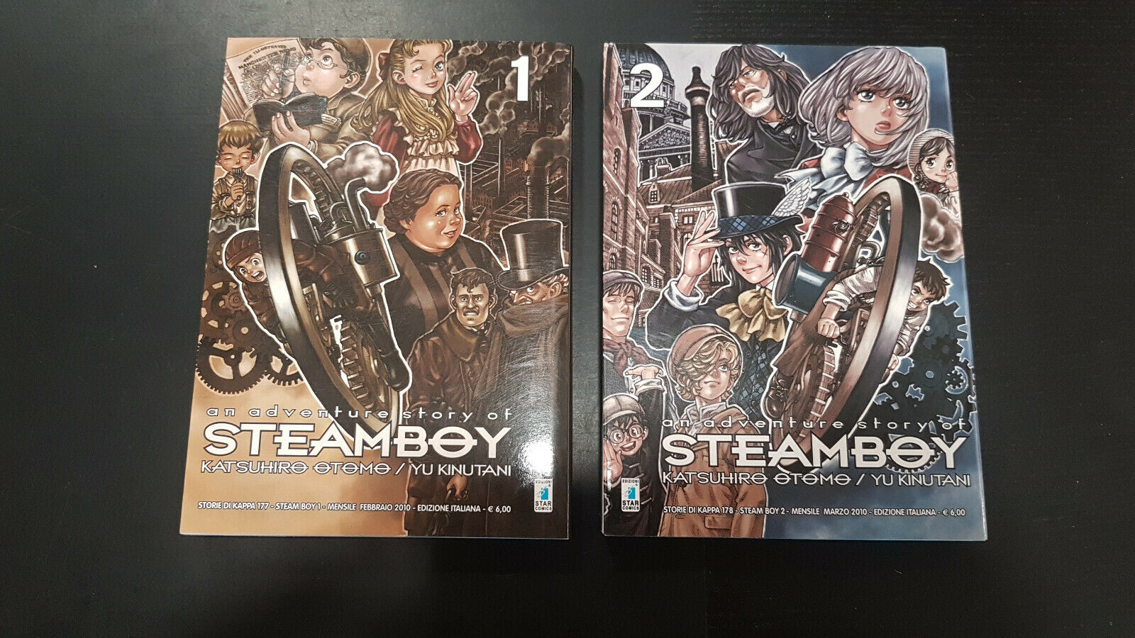 STEAMBOY- N° 1/2 serie completa STAR COMICS NUOVI e rari - Fumetti in ...