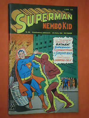 ALBI DEL FALCO NEMBO KID SUPERMAN N°549 MONDADORI-1966 CONTIENE ...